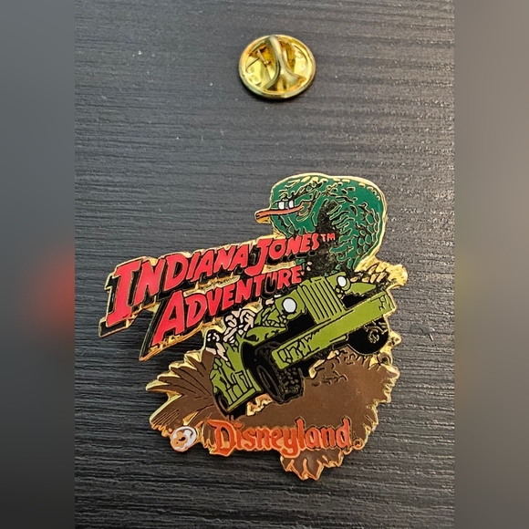 Disney | Other | Vintage Indiana Jones Pin Disneyland Indiana Jones ...